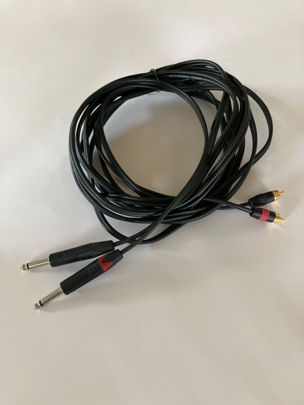 Chinch - Jack Kabel Contrik / Neutrik 4 Meter (Gebraucht) in Aarau für ...