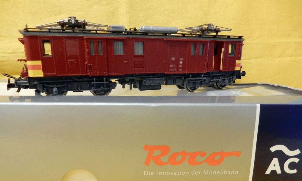 HO AC - Roco - SBB - Motrice De 4/4 - 1667 | Acheter sur Ricardo