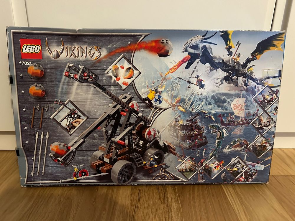 Lego 7021 - Viking Double Catapult vs. Dragon - OVP | Acheter sur Ricardo