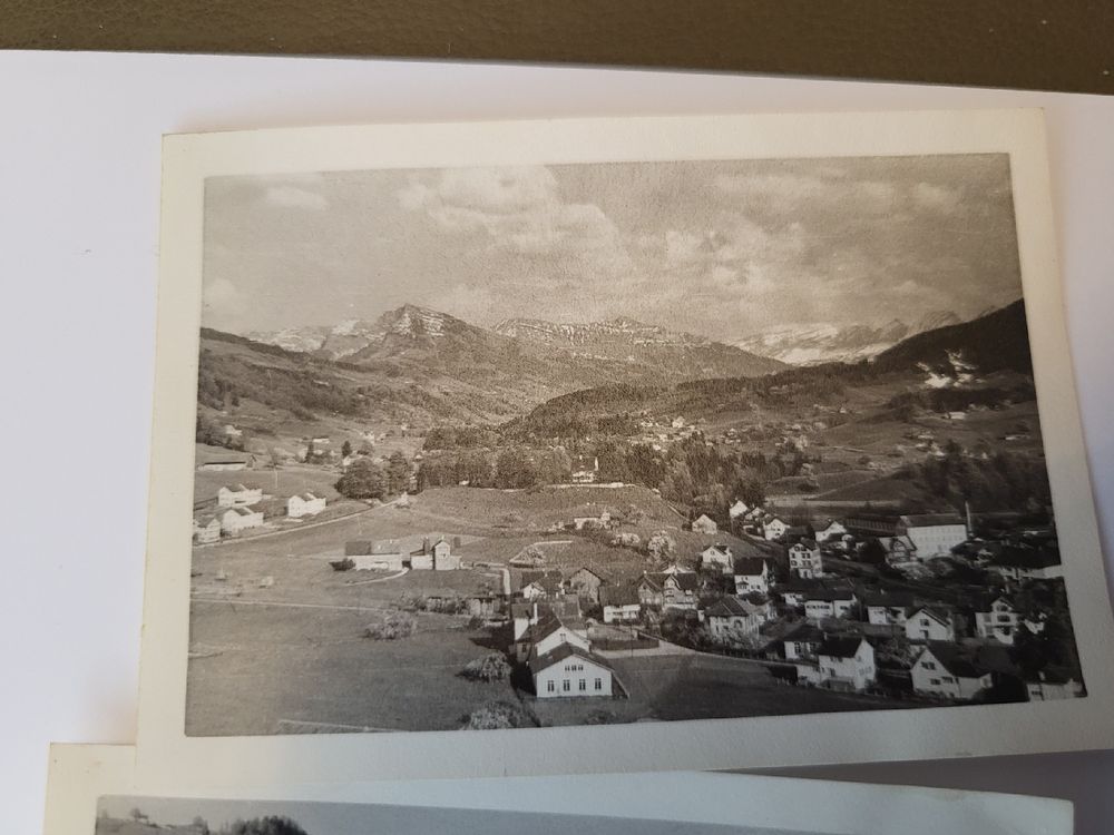 Foto Kirche Ebnat Toggenburg Umbau Ausicht vom Turmgerüst (Gebraucht ...