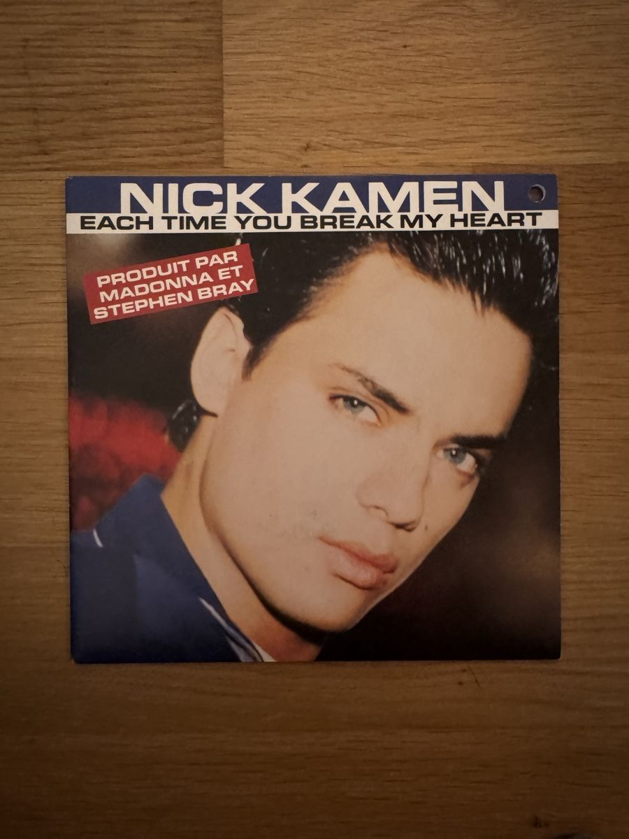 Nick Kamen - Each Time You Break My Heart 7" Single (Gebraucht) in ...