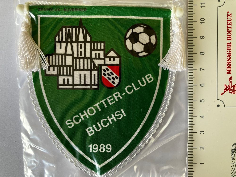 Vintage Fanion/Wimpel SCHOTTER-CLUB BUCHSI 1989 (Neu und originalverpackt) in Gland für CHF 10 ...