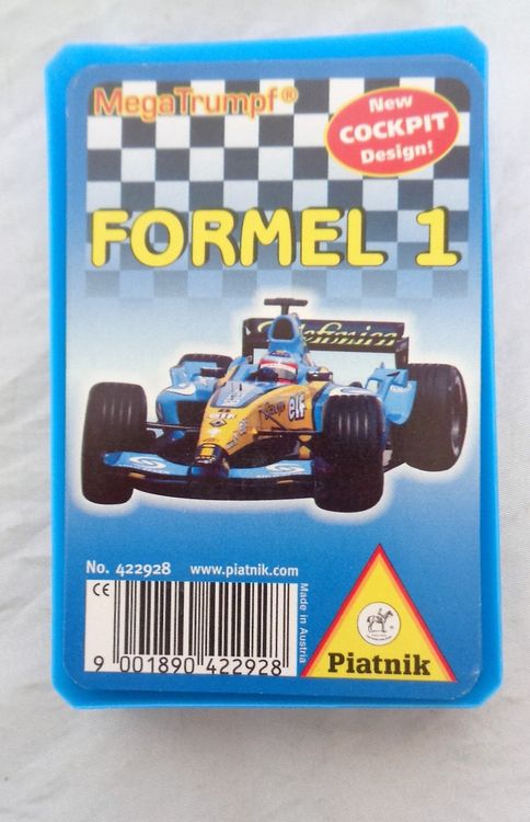 Auto Quartett - Formel 1 / Piatnik / 32 Karten ab Fr. 4.- | Kaufen auf ...