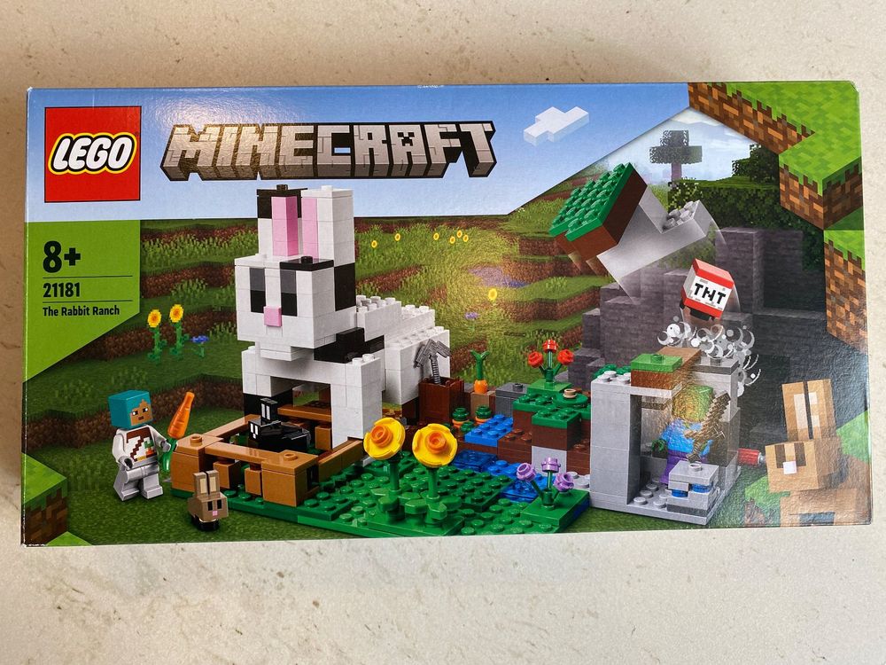 LEGO Minecraft 21181 The Rabbit Ranch | Kaufen auf Ricardo