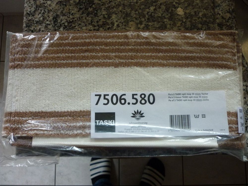 Pa à 2 TASKI opti mop 30 micro Tücher | Kaufen auf Ricardo