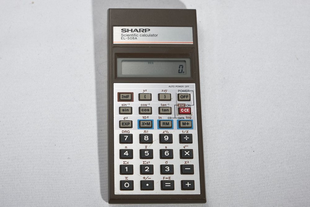 Sharp Scientific Calculator EL-508A Taschenrechner | Kaufen auf Ricardo