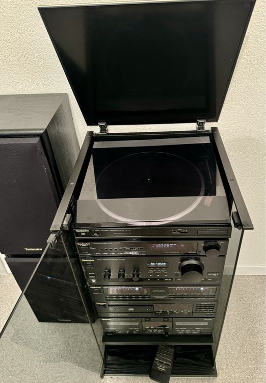 Technics Stereoanlage mit Hifi Rack (Gebraucht) in Rothenburg für CHF ...