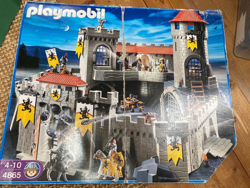 Playmobil Löwenritterburg 4865 (Gebraucht) in Sevelen für CHF 50 – nur ...
