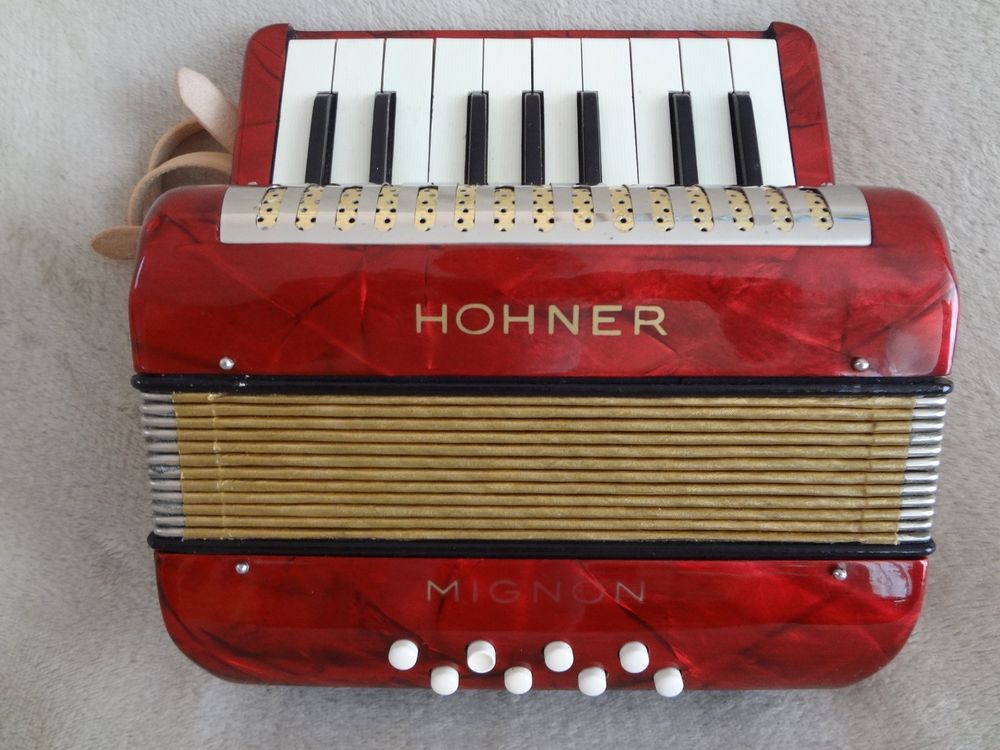 Accordéon Hohner Mignon de 1956 - Restauré - Avec housse 06 | Kaufen ...
