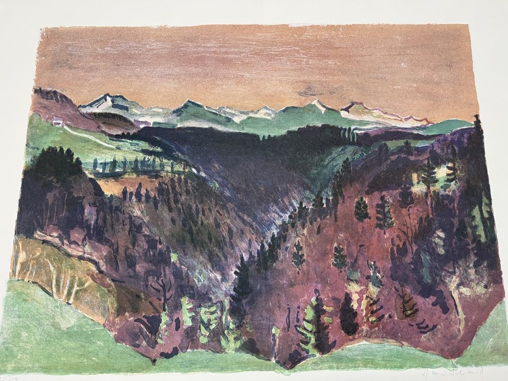aus Grafiksammlung Lithografie von Henri Schmid (Gebraucht) in Gelterfingen für CHF 13 – nur ...