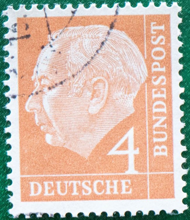 DE - Deutsche Post Briefmarke (Gebraucht) in Chiasso für CHF 1 – mit ...