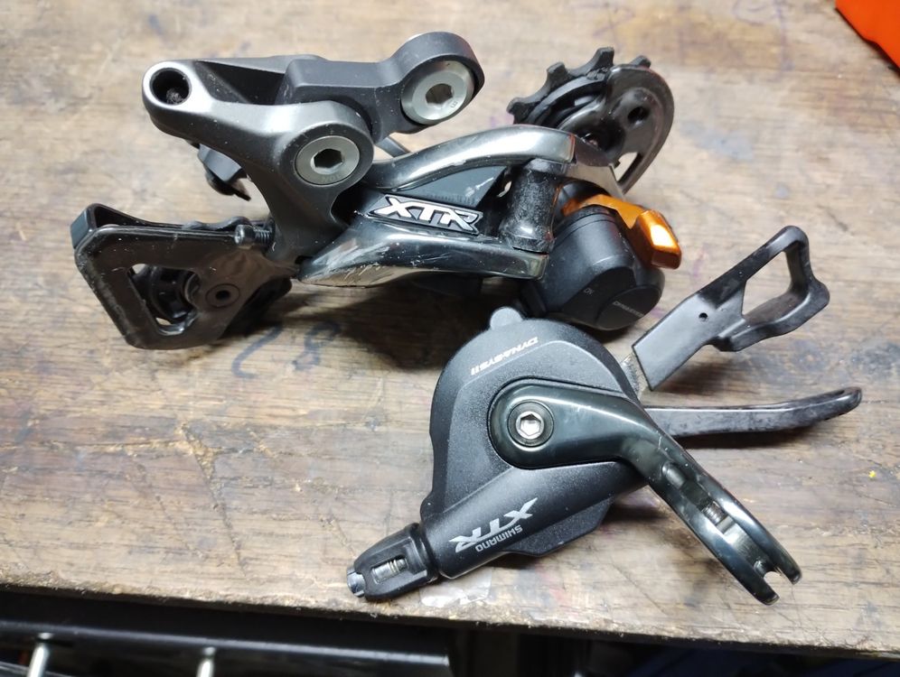 Shimano XTR Schaltwerk/Schalthebel 11-fach RD-M9000/ST-M9000 (Gebraucht ...