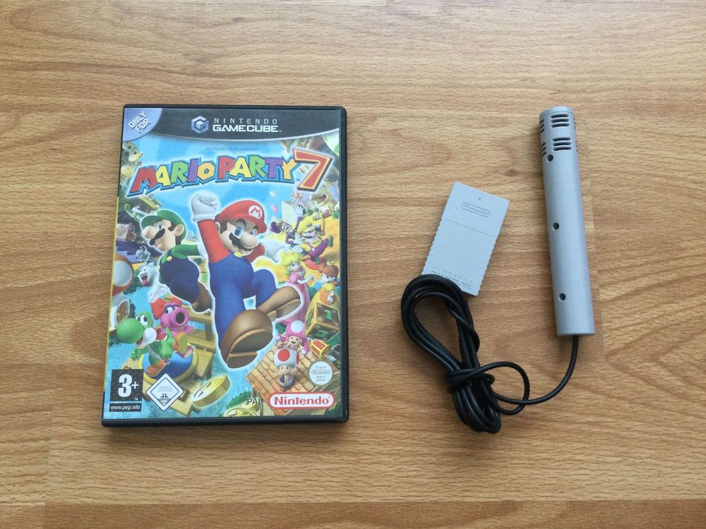 Mario Party 7 inkl. Mikrofon Gamecube (Gebraucht) in Basel für CHF 119.9 – mit Lieferung auf ...