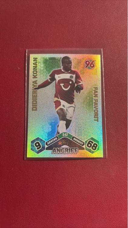 Didier Ya Konan - Match Attax 10/11 - Fan Favorit - Hannover (Gebraucht ...