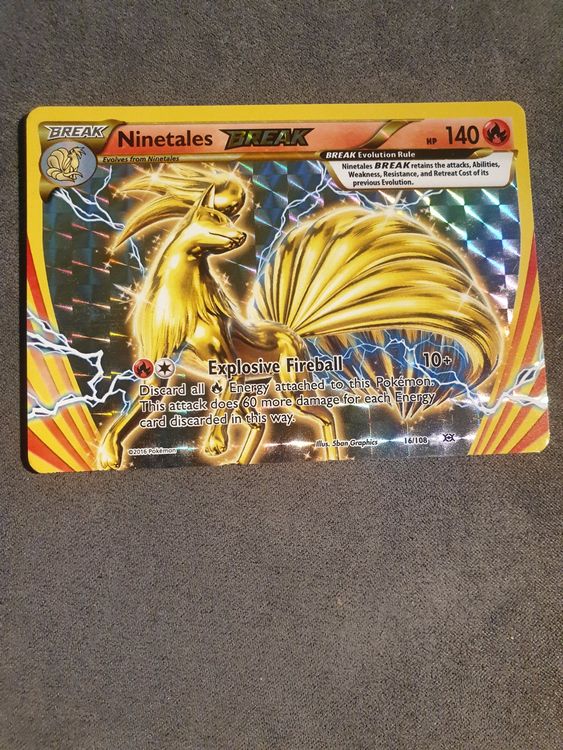 Ninetales BREAK (EVO 16) - XY Evolutions - XY - US | Kaufen auf Ricardo