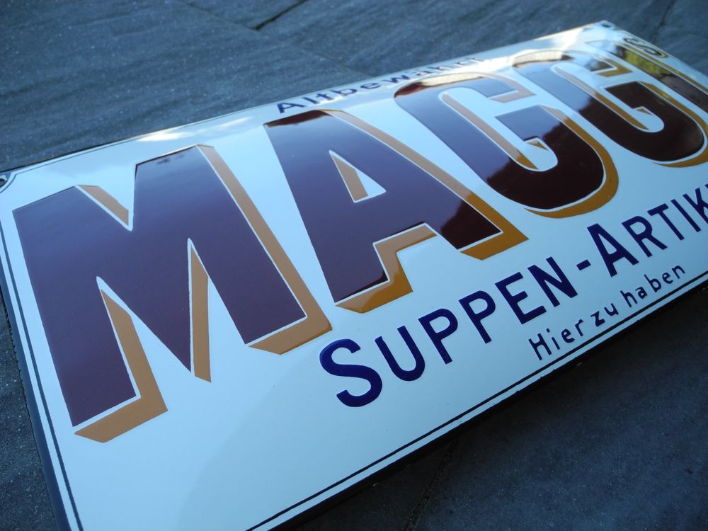ORIGINAL MAGGI EMAILSCHILD (Gebraucht) in Reinach AG für CHF 119 – mit ...