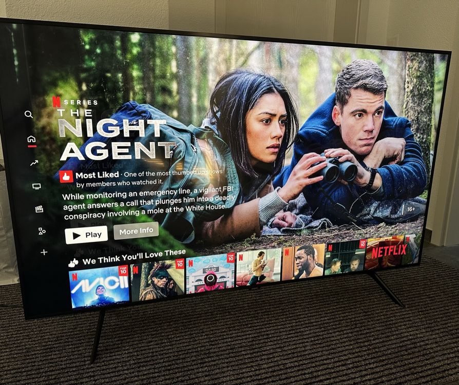 TV Samsung Smart TV QE65Q60R 65", QLED, UHD, 2021 (Gebraucht) in Büren an der Aare für CHF 400 ...