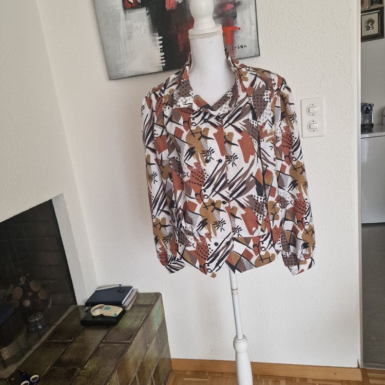 fisser Vintage Bluse gr.42 (Gebraucht) in St. Gallen für CHF 19 – mit ...