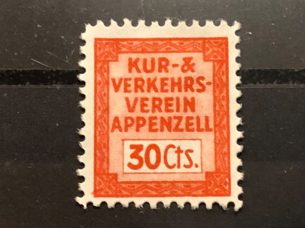 Stempelmarke APPENZELL (Gebraucht) in Lufingen für CHF 7.5 – mit ...
