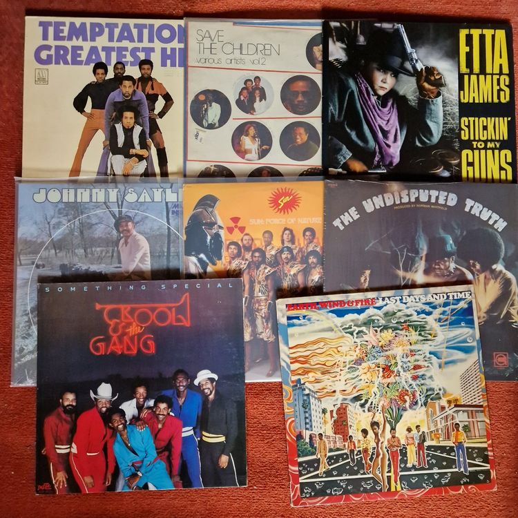LP Sammlung / 8 Stk. / Funk Grooves, Rare Soul Funk (Gebraucht) in Burg ...