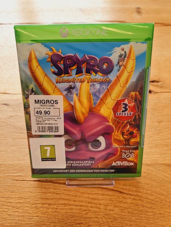 Xbox Series X/One - Spyro Reignited Trilogy Sealed **NEU** (Gebraucht ...