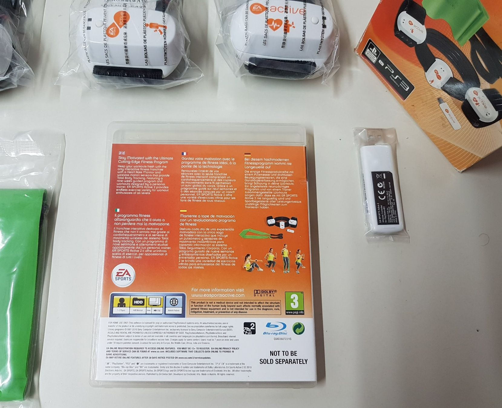 Active Personal Trainer 2 mit Pulsmesser für PS 3 (Gebraucht) in Schüpfheim für CHF 18.8 – mit ...