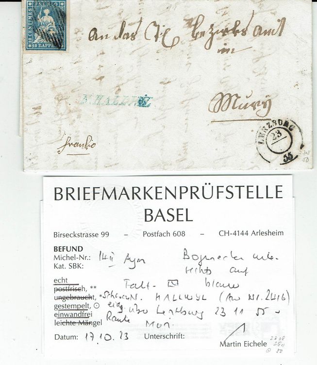 STRUBEL 10RP(23B/B1)>MURI MIT STAB BEFUND (Gebraucht) in Rüschlikon für CHF 90 – mit Lieferung ...