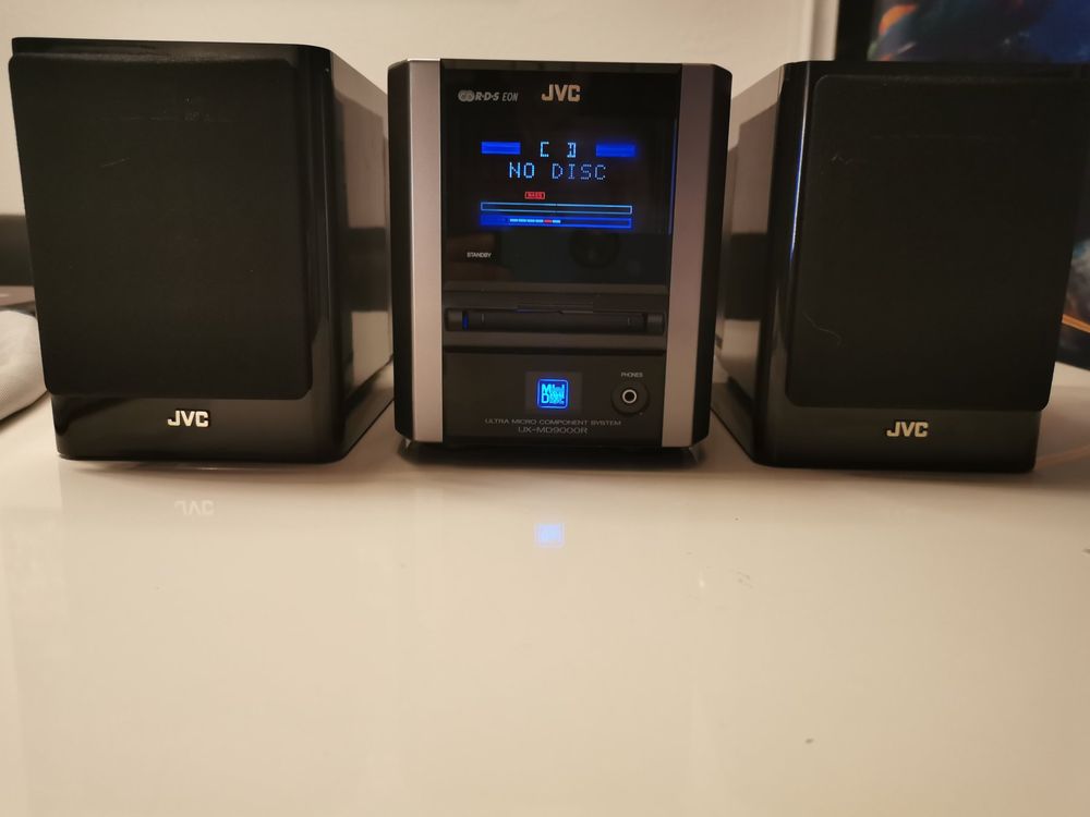 Micro Stereoanlage - JVC UX MD 9000 R | Kaufen auf Ricardo