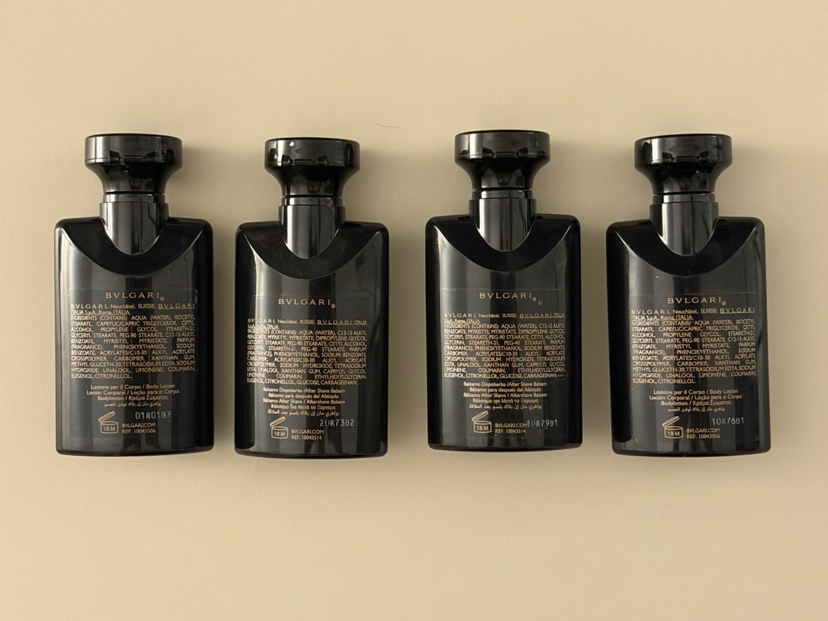 Bulgari Man in Black Set - Body Lotion & Aftershave (Neu (gemäss ...