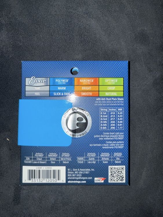 E-Gitarrensaiten Elixir Polyweb 10-46 | Kaufen auf Ricardo