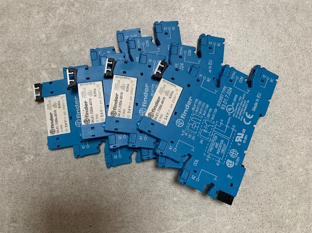 Interface-Relais 24VDC / 6A (4 Stück) (Gebraucht) in Wigoltingen für ...