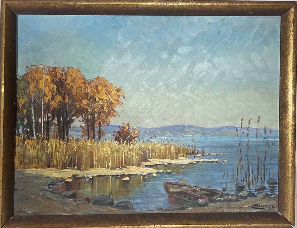 Landschaftgemälde von Dorer mit schönen Anblick (Gebraucht) in Root für ...