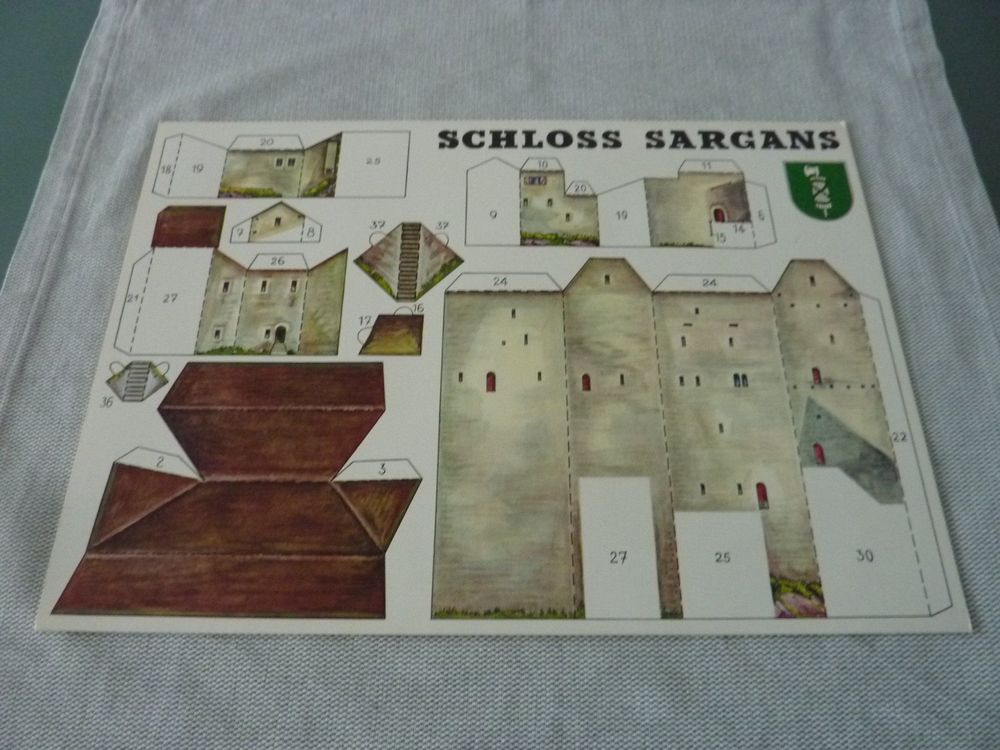 Modellbogen (Bastelbogen) | Kaufen auf Ricardo