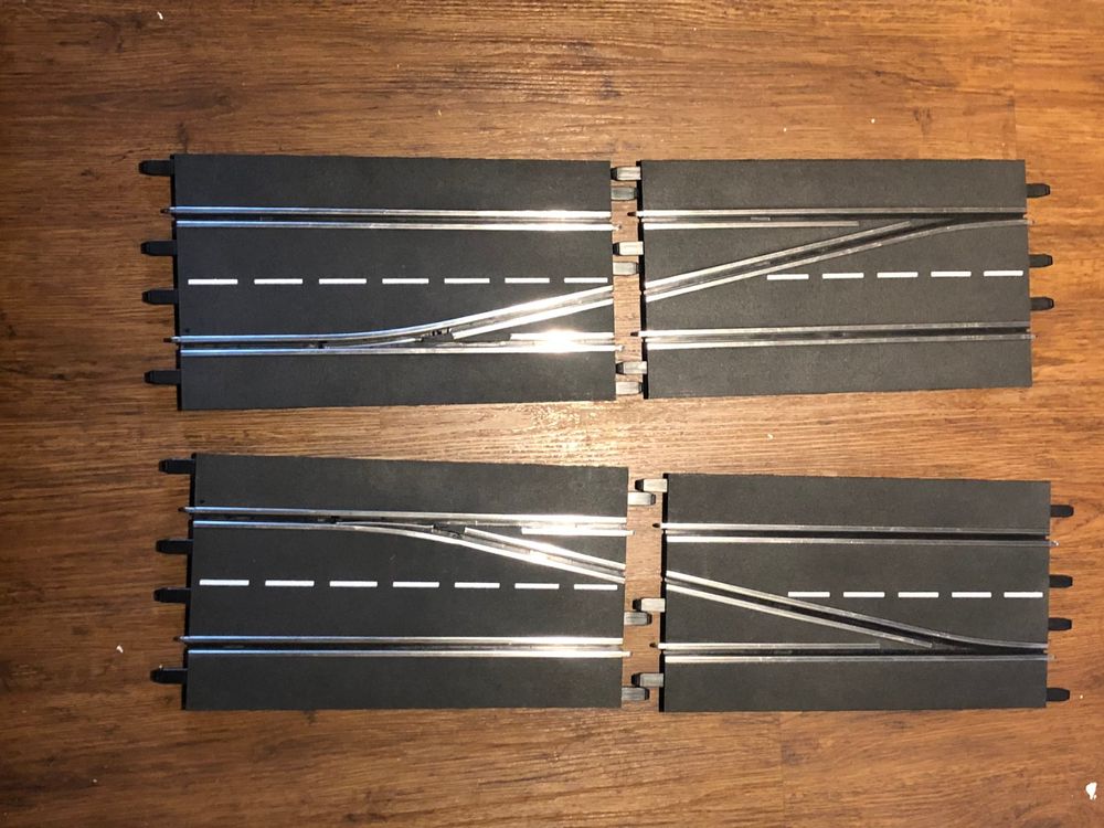 2 Carrera Evolution ProX Weichen Links/Rechts | Kaufen auf Ricardo