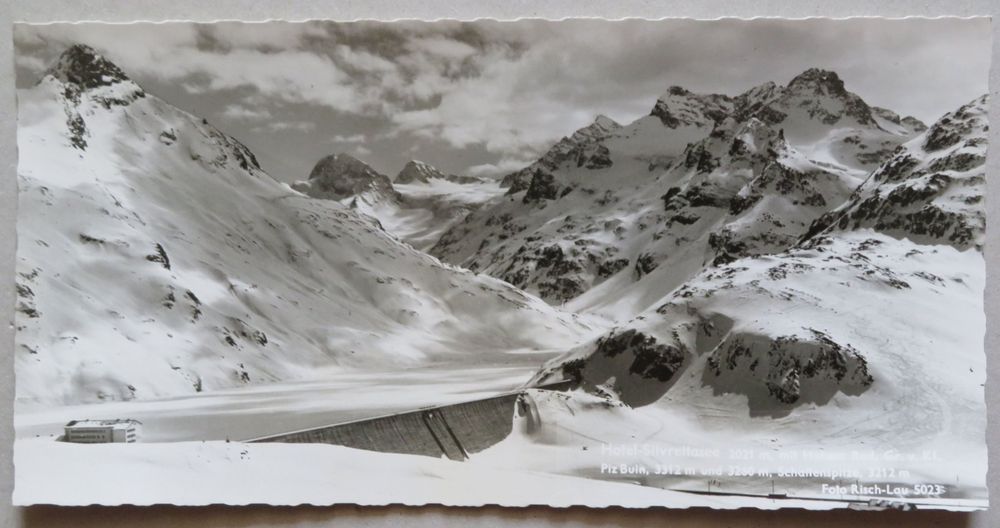 AK 6x Silvretta-Haus Hotel Silvrettasee, anno 1960 (Gebraucht) in Oberriet SG für CHF 3 – mit ...