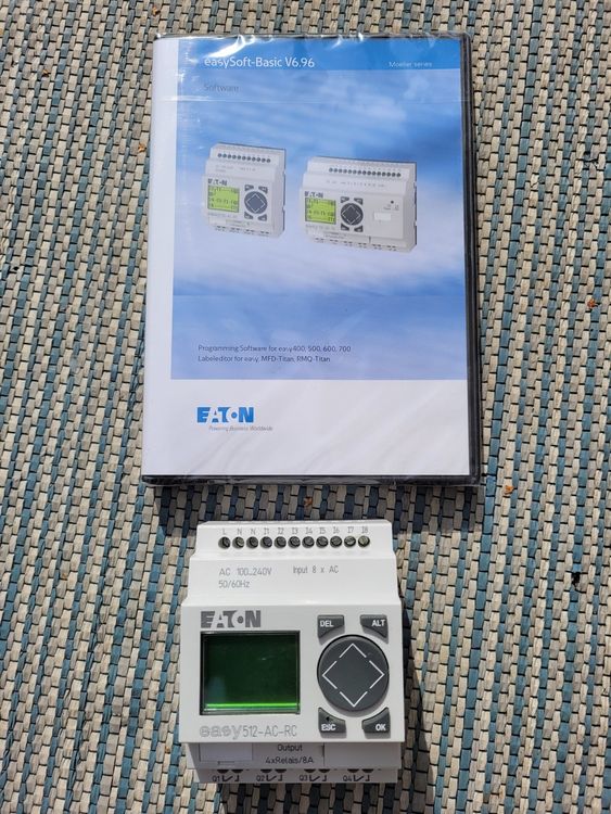 Elektromaterial, EATON easy512-AC-RC mit Software (Neu (gemäss ...