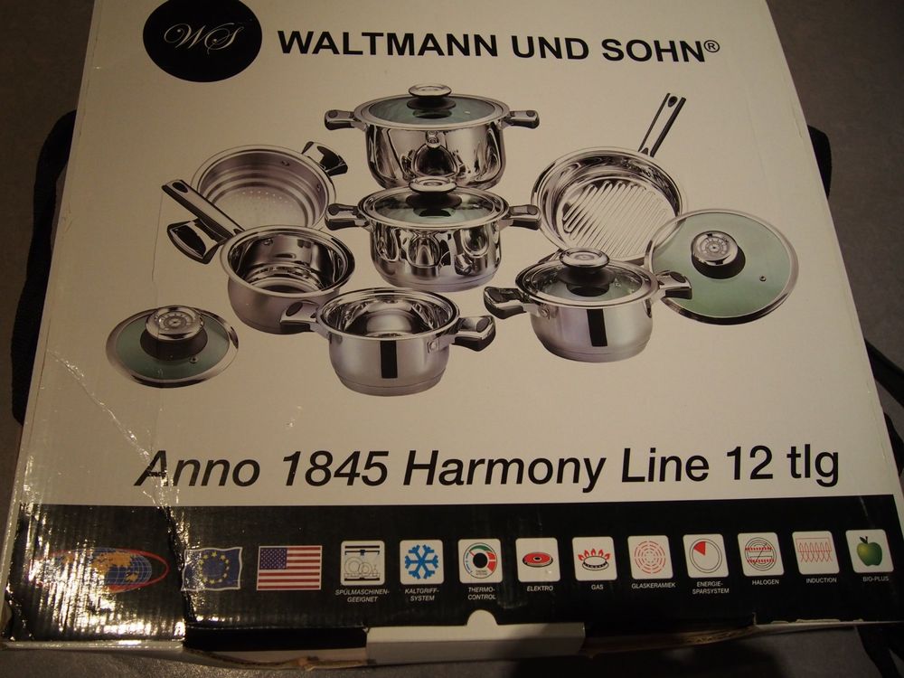 Kochtopfset 12teilig Waltmann & Sohn Neu Originalverpackt | Kaufen auf Ricardo