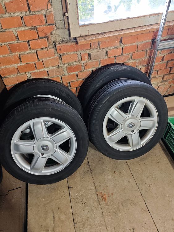 Renault Clio 2 Alufelgen 15 Zoll Felgen 4x100 Rad original (Gebraucht ...