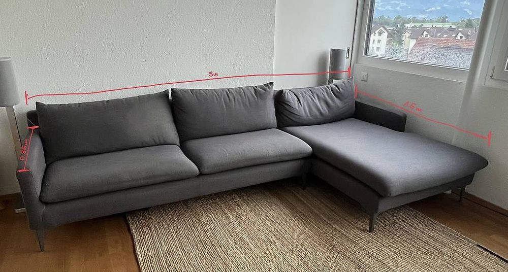 Sofa 3 Meter Breit