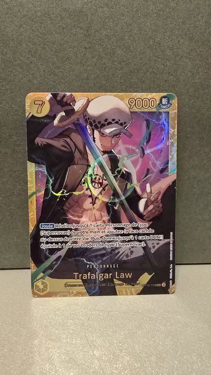 Carte One Piece fr - Trafalgar Law OP10-119 SEC 3 (Gebraucht) in Aigle für CHF 5 – mit Lieferung ...