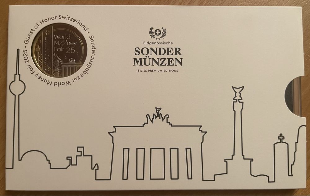 Schweiz 2025 WMF World Money Fair Münzsatz No. 154 (Neu und originalverpackt) in Zweidlen für ...