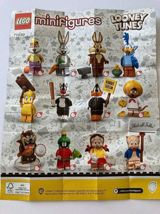 Lego Looney Tunes Figuren (Neu und originalverpackt) in Rupperswil für ...