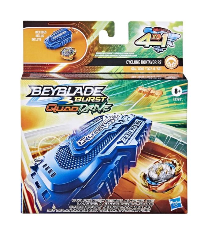 Beyblade Burst QuadDrive Cyclone Fury Schnur-Starter Set (Neu und ...