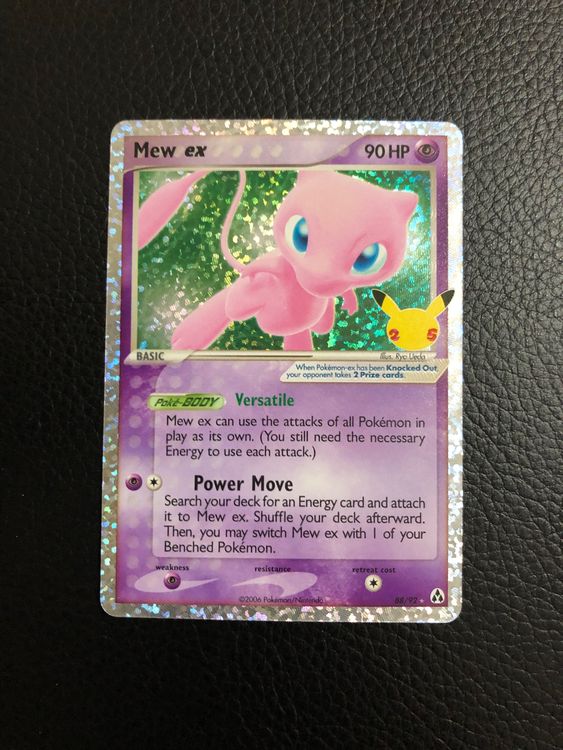 Celebrations Mew ex 25th anniversary NM Ab 1 (Gebraucht) in Paradiso ...