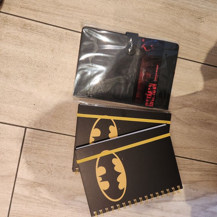 Batman Notizbücher Set (3 Stück, neu & OVP, Spiral & Premium (Neu und ...