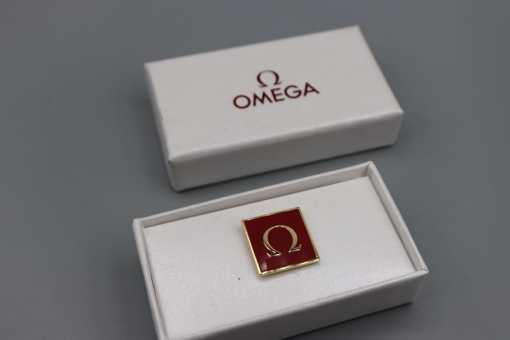 OMEGA - PIN Omega Logo Laque de Chine - TOP | Kaufen auf Ricardo