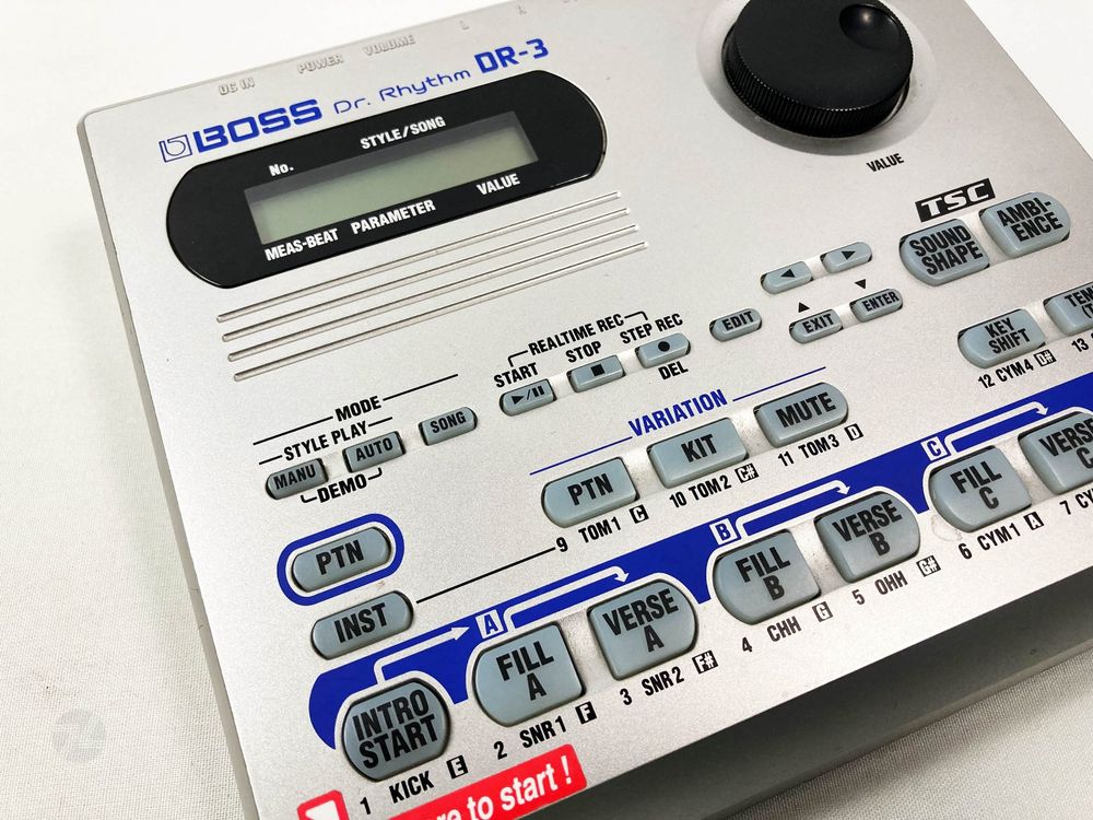 Boss Dr. Rhythm DR 3 Drum-Machine Sequenzer Drum-Computer (Gebraucht ...