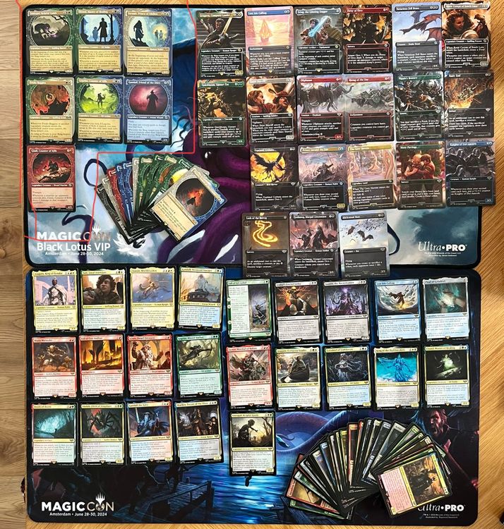 Mtg lord of the rings regular and full art scene cards (Gebraucht) in ...