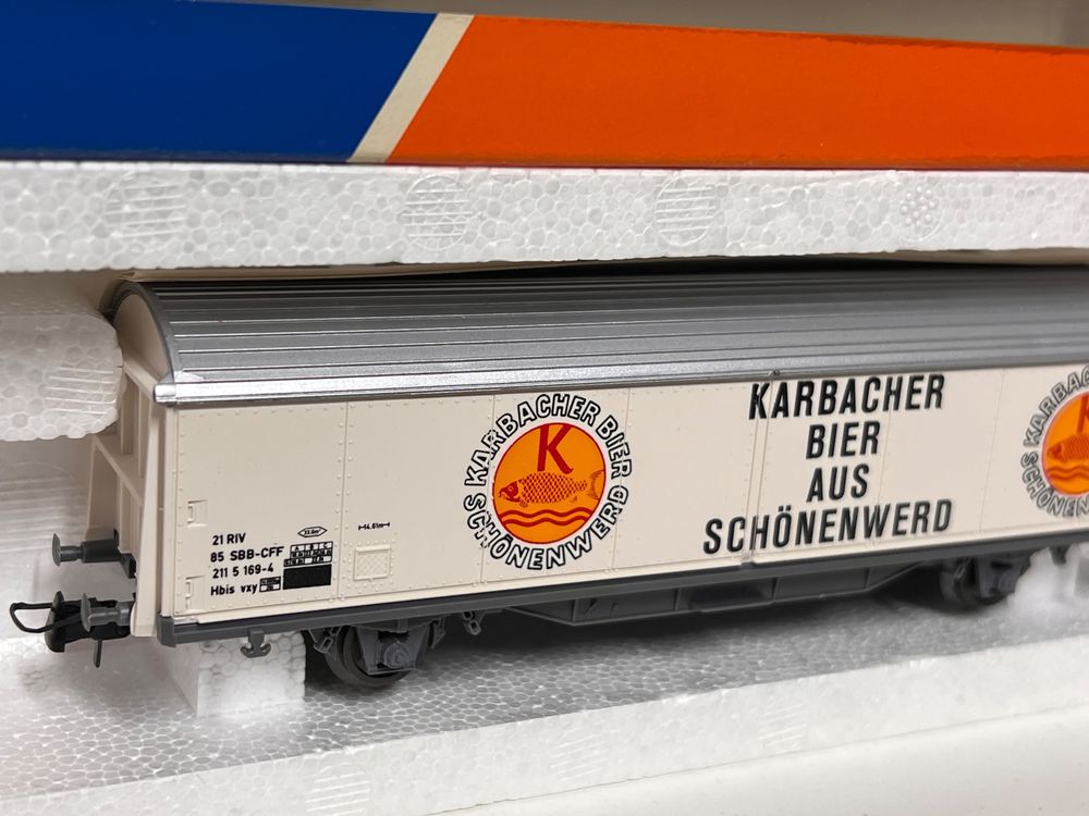 Roco 291006 KARBACHER BIER baur MODELLE H0 AC (Neu und originalverpackt ...