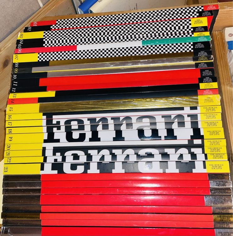 Collection unique 50 magazines Ferrari The Official TOFM | Kaufen auf ...